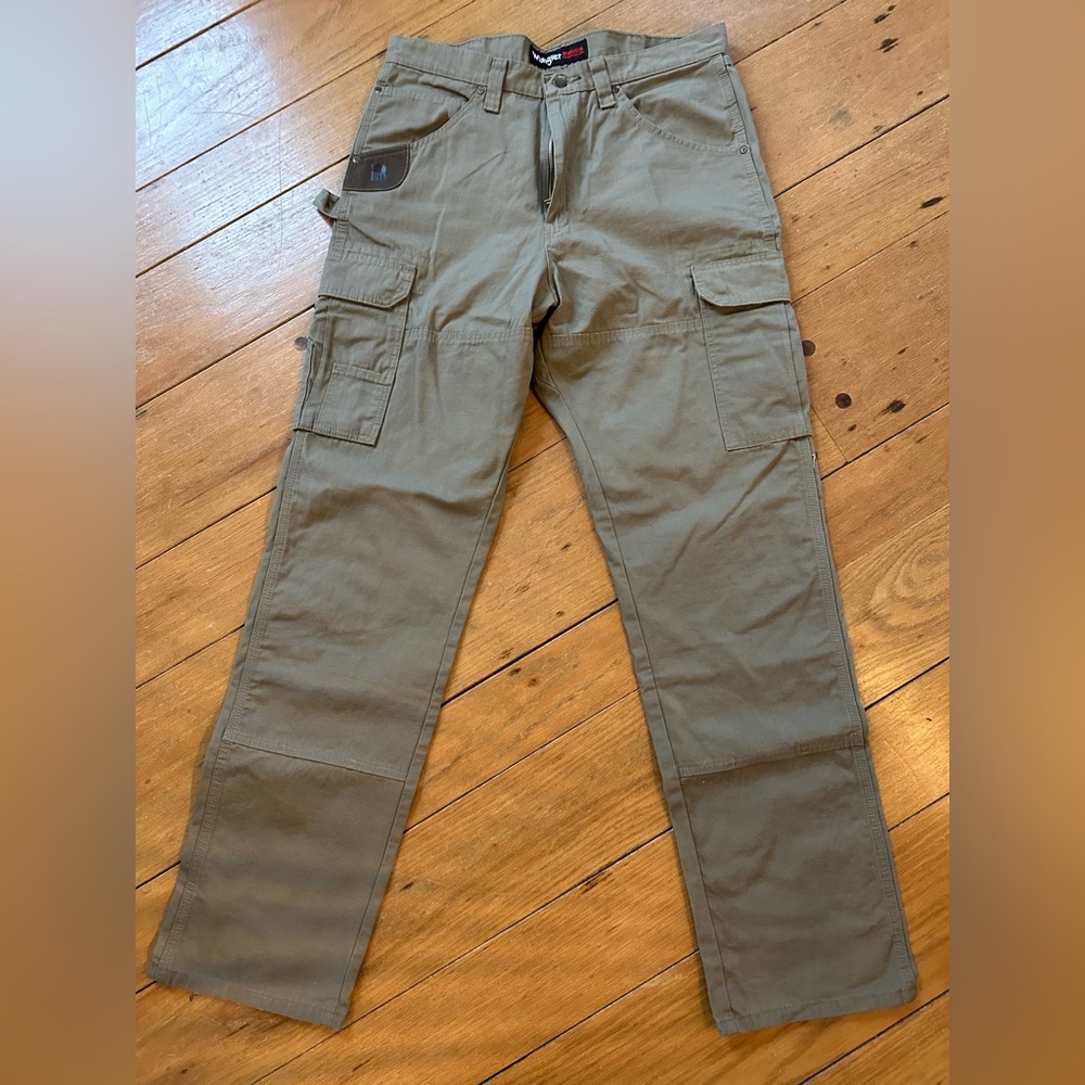 New Wrangler Riggs Workwear Ripstop Ranger Cargo Pant - Gem